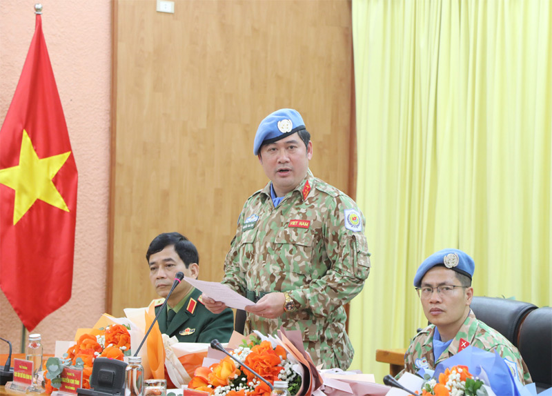 Seven Vietnamese officers to take on U.N. peacekeeping mission